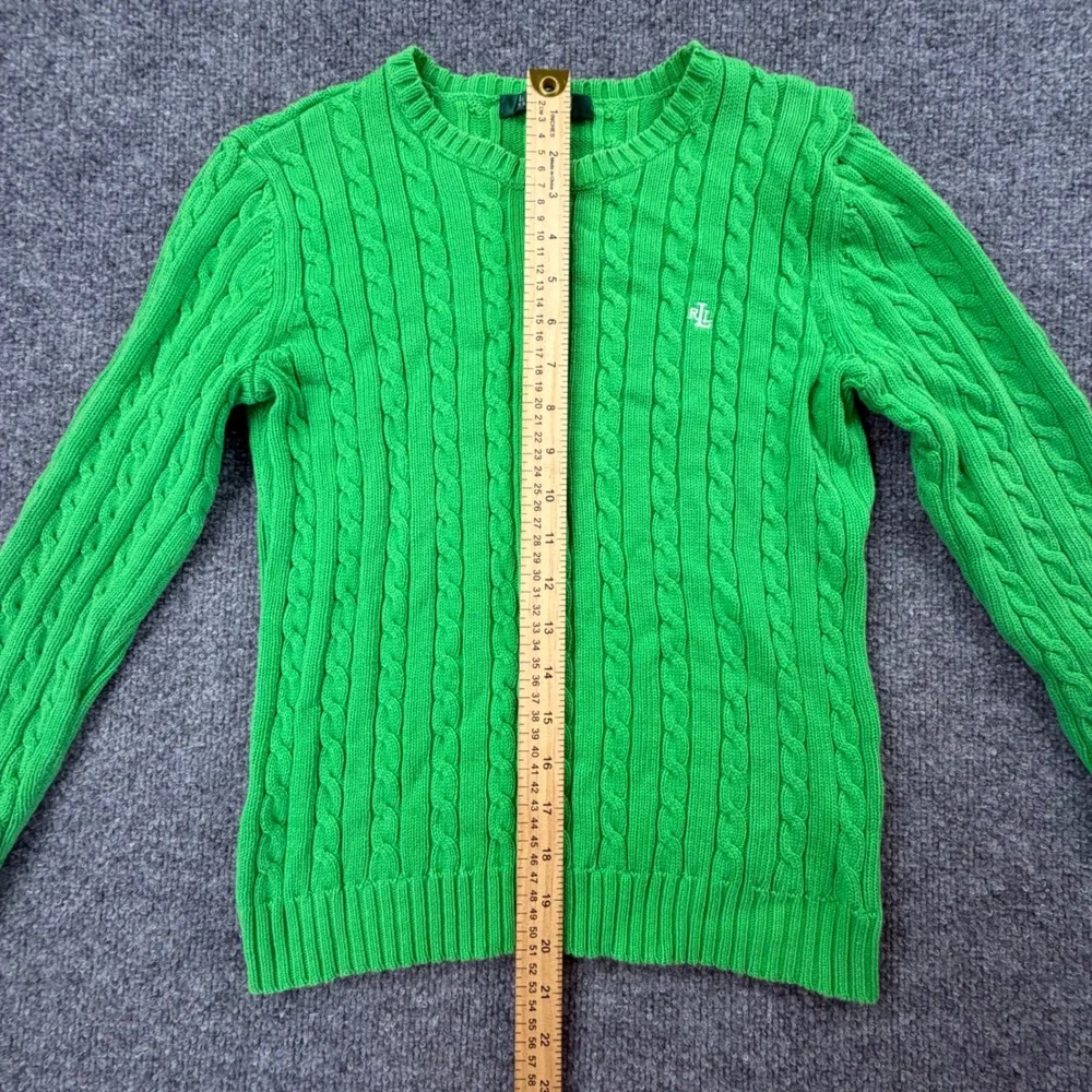 Lauren Ralph Lauren | Sweaters | Lauren Ralph Lauren Womens Kelly Green ...